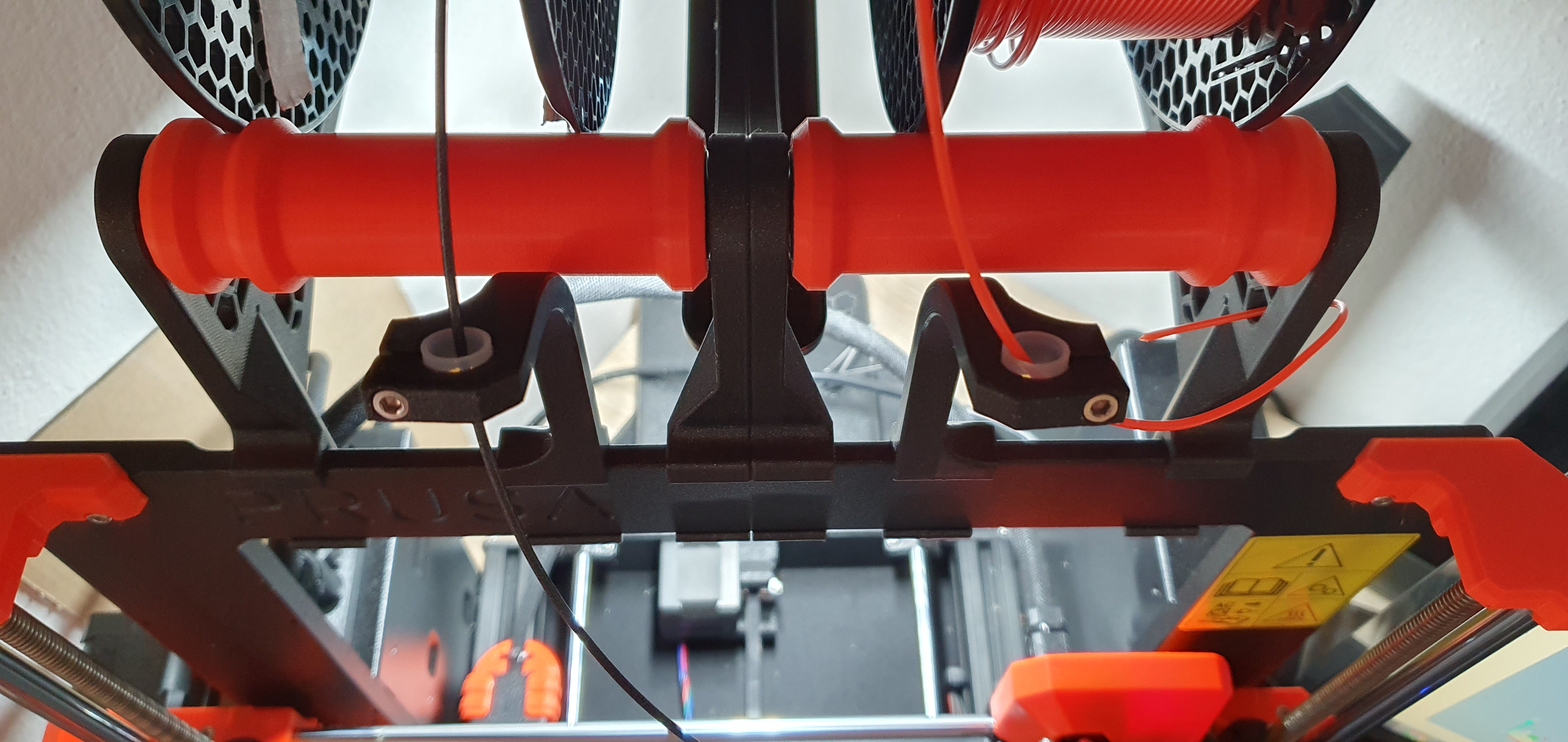 Filament Guide (Prusa Mk4 - Spool Roller) by Carrier | Download free ...