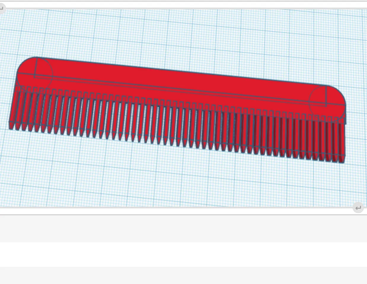 Basic comb (works great) by LargeMollusk91_3D | Download free STL model ...