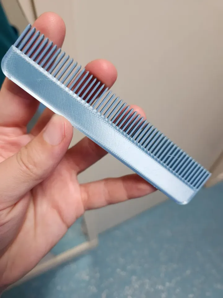 Basic comb (works great) by LargeMollusk91_3D | Download free STL model ...