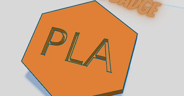 Pla Box Badge by izy120 | Download free STL model | Printables.com