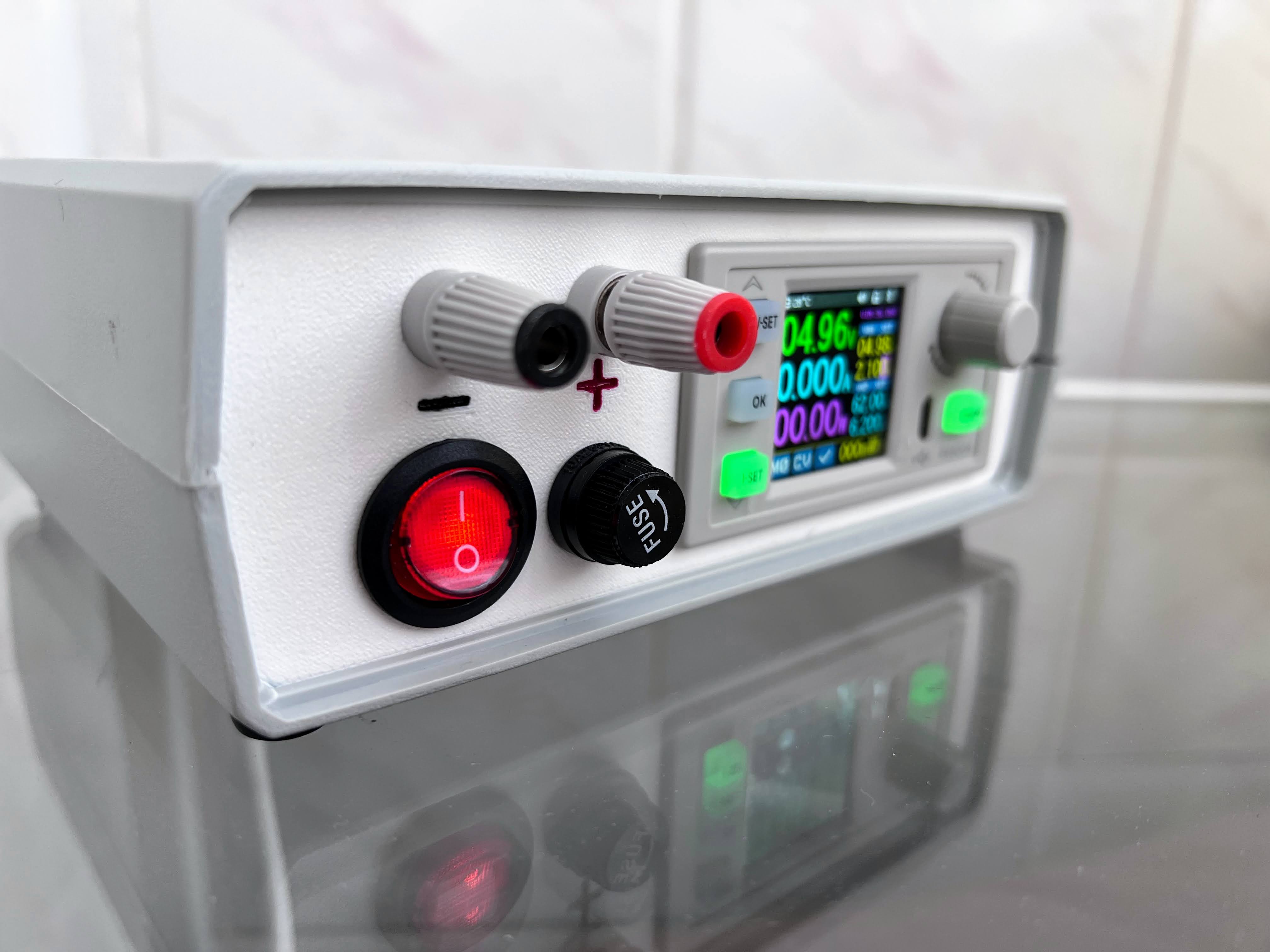 Panels for case Kradex Z4AJ and RuiDeng DPS5005 or RK6006 DC-DC power ...