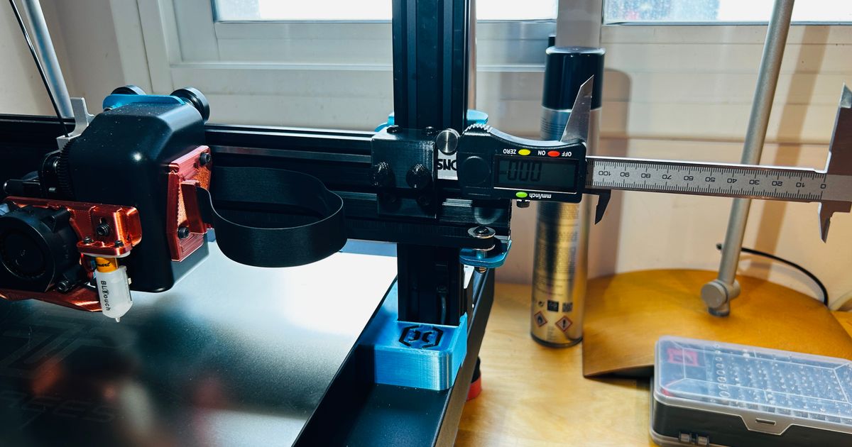 X axis motor stepper calibration by MK | Download free STL model ...
