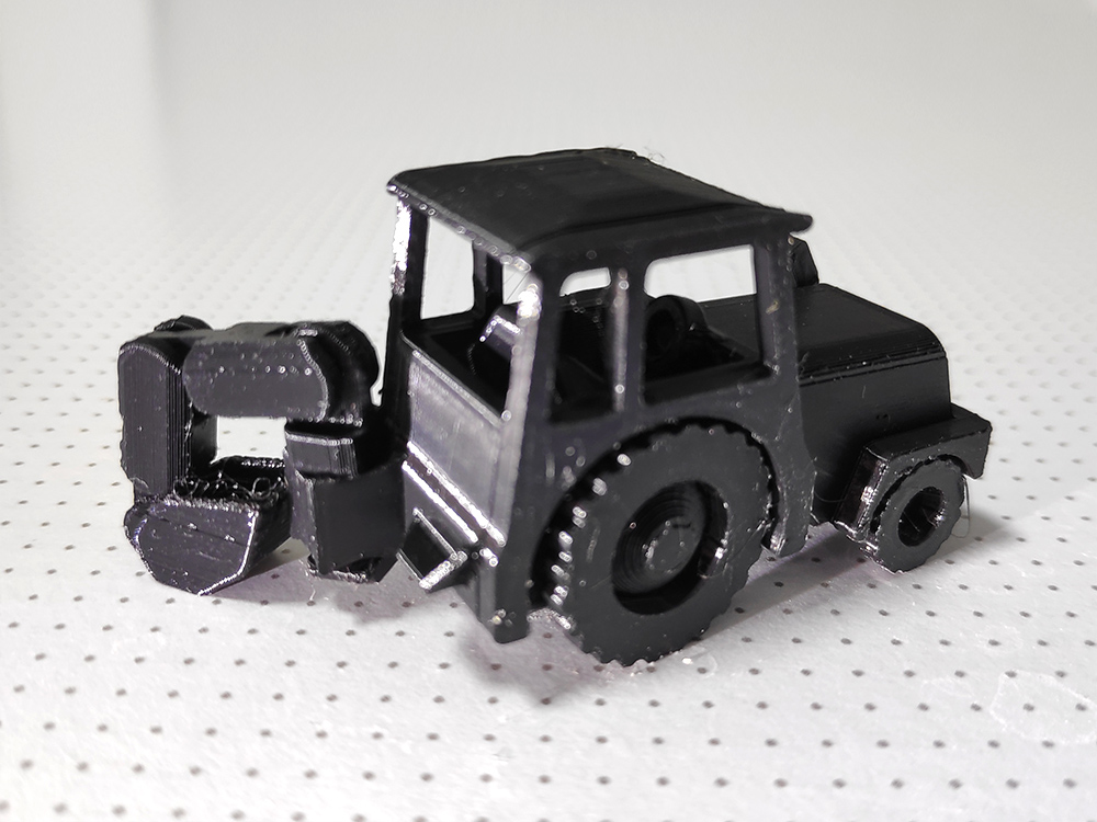 Flexi excavator (printed in one piece without supports) by Kagarov ...