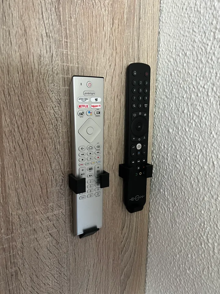Remote Control Wall Mount by Luka | Download free STL model ...