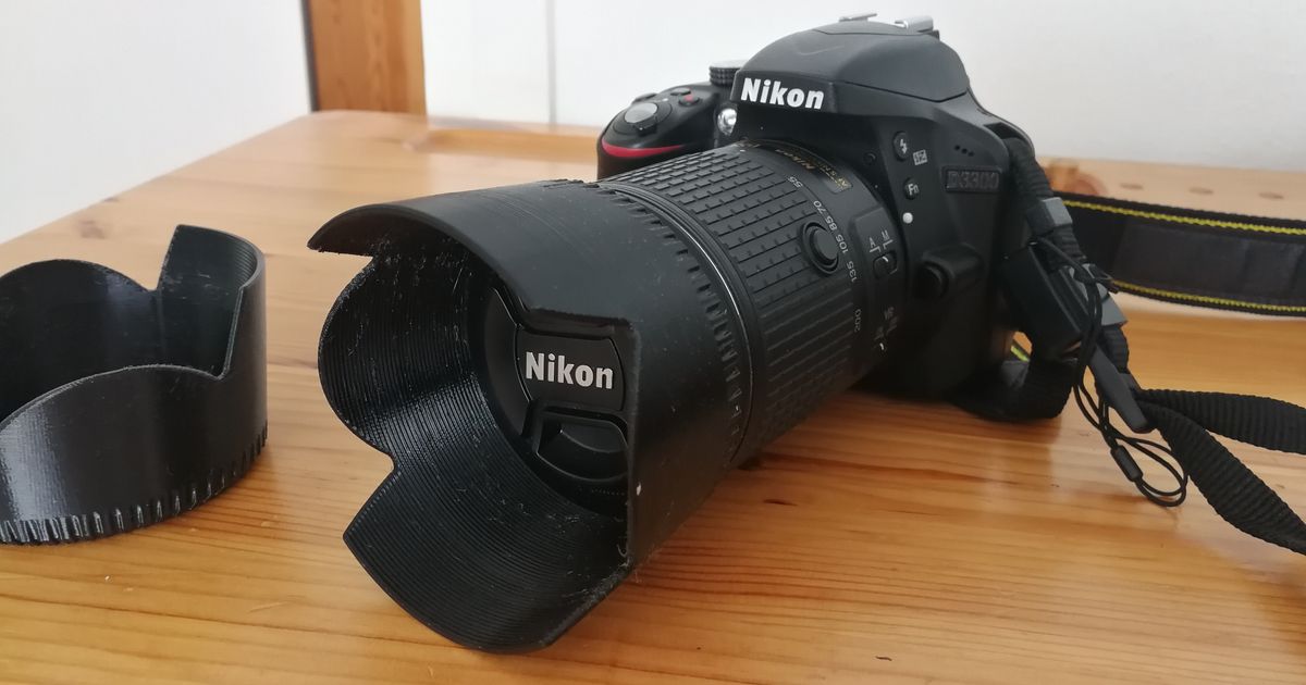 Nikon HB-34 Lens hood by Francisco "BlackHellHound1" | Download free ...