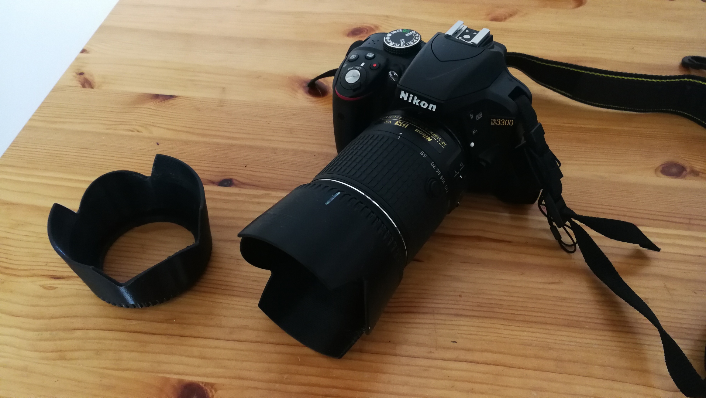 Nikon HB-34 Lens hood by Francisco "BlackHellHound1" | Download free ...