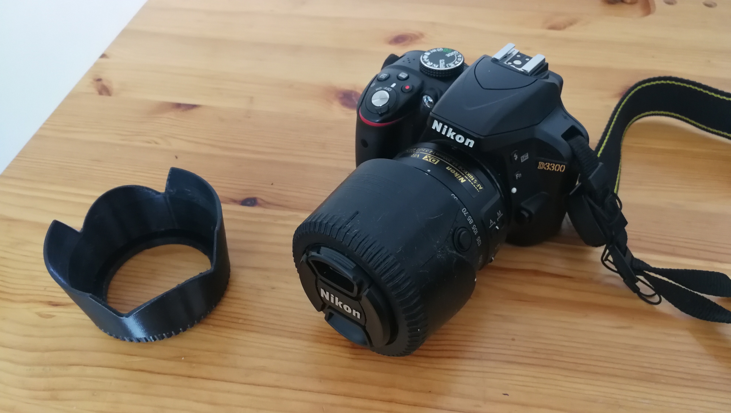 Nikon HB-34 Lens hood by Francisco "BlackHellHound1" | Download free ...