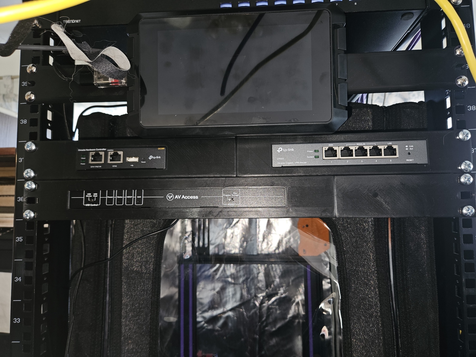AVAccess 4KEX100-KVM-H2 Rack Shelf 1U by Poncho42 | Download free STL ...