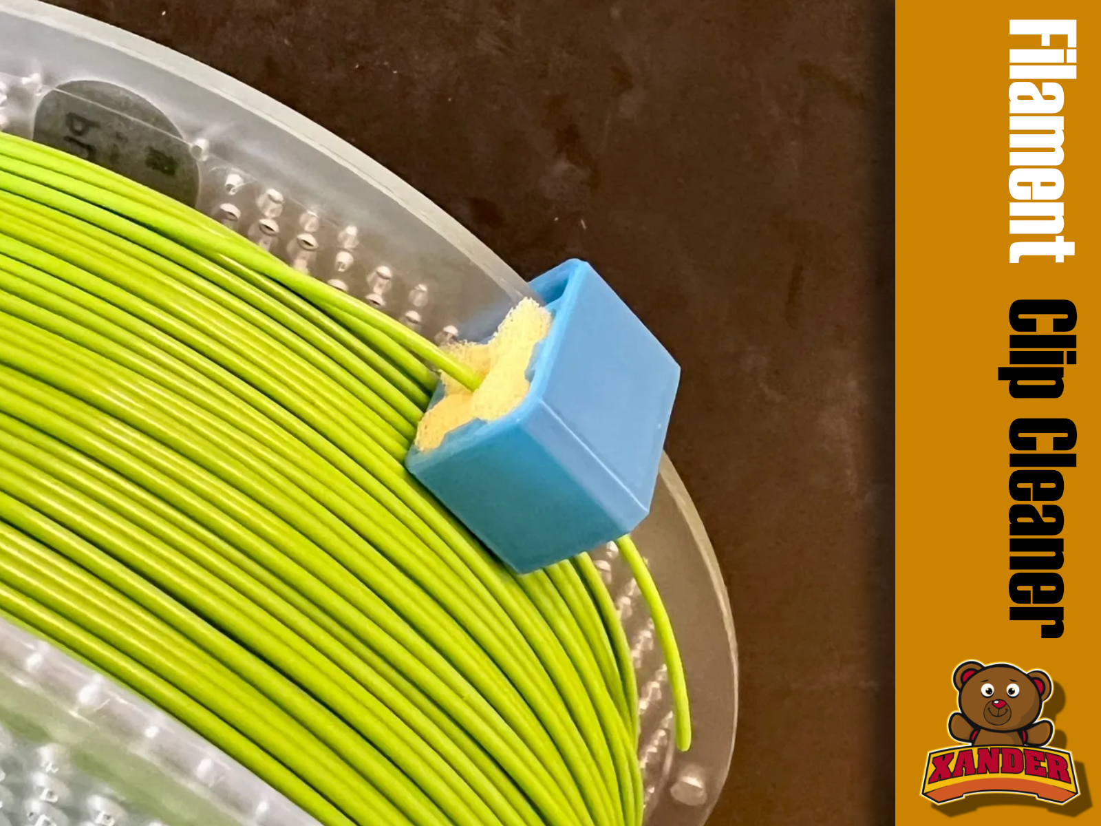 Universa Filament Clip Cleaner by XanderBaer | Download free STL model ...