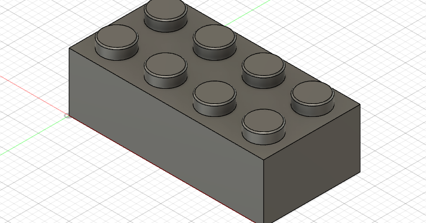 Simple Lego Playing Block by lenci | Download free STL model ...
