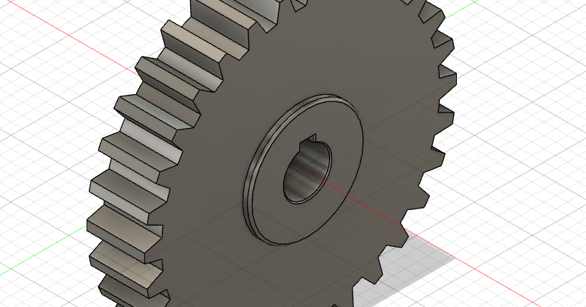 Toothed Gear for Shaft by lenci | Download free STL model | Printables.com