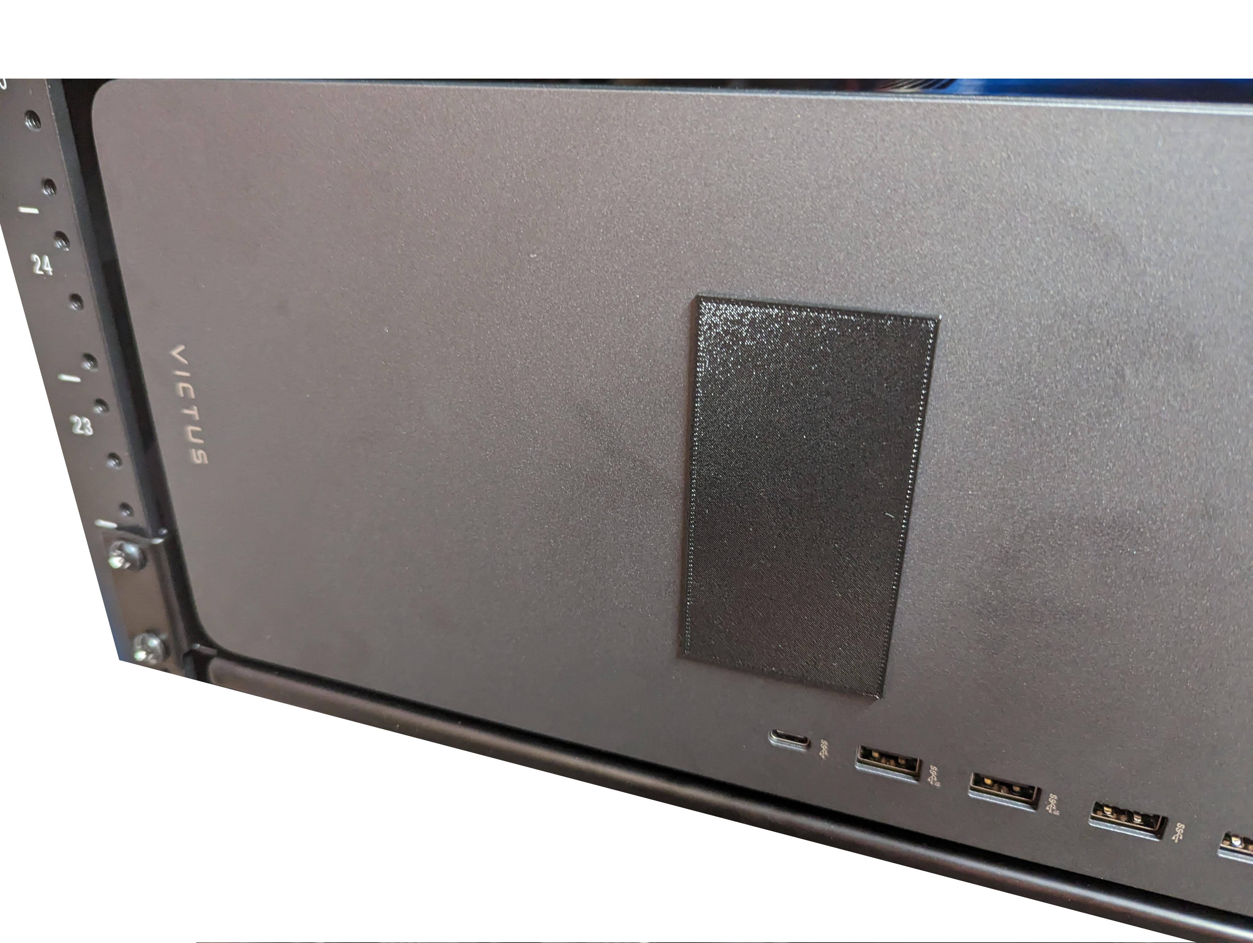 HP Victus Gaming Desktop LED Cover by JPMakesStuff | Download free STL ...