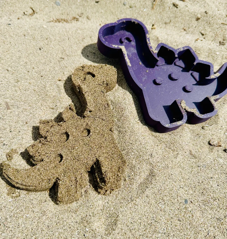 Dino Sand Molds by Mikhail | Download free STL model | Printables.com