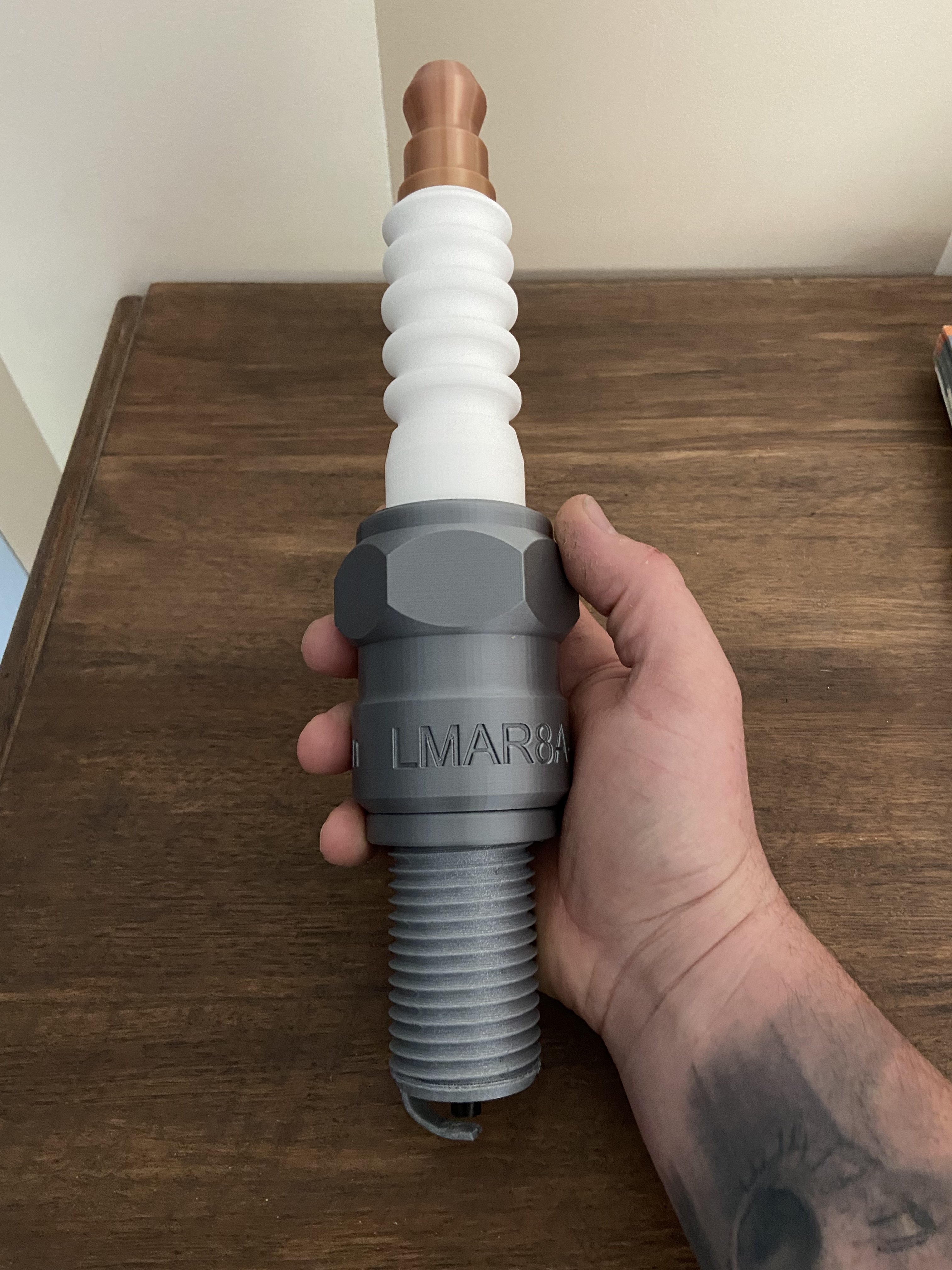 spark plug (bougie ) por maxitech | Descargar modelo STL gratuito ...