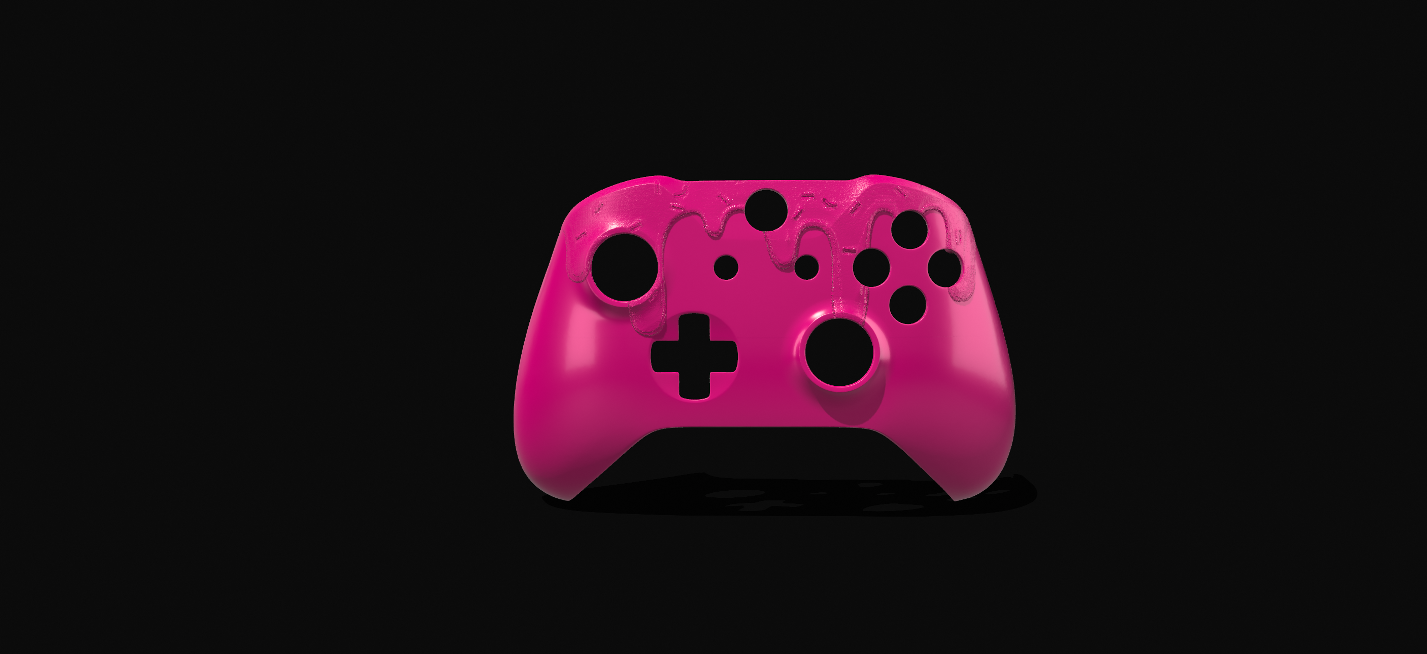 Xbox one controller face Glazed mod by Maker's Ark | Download free STL ...