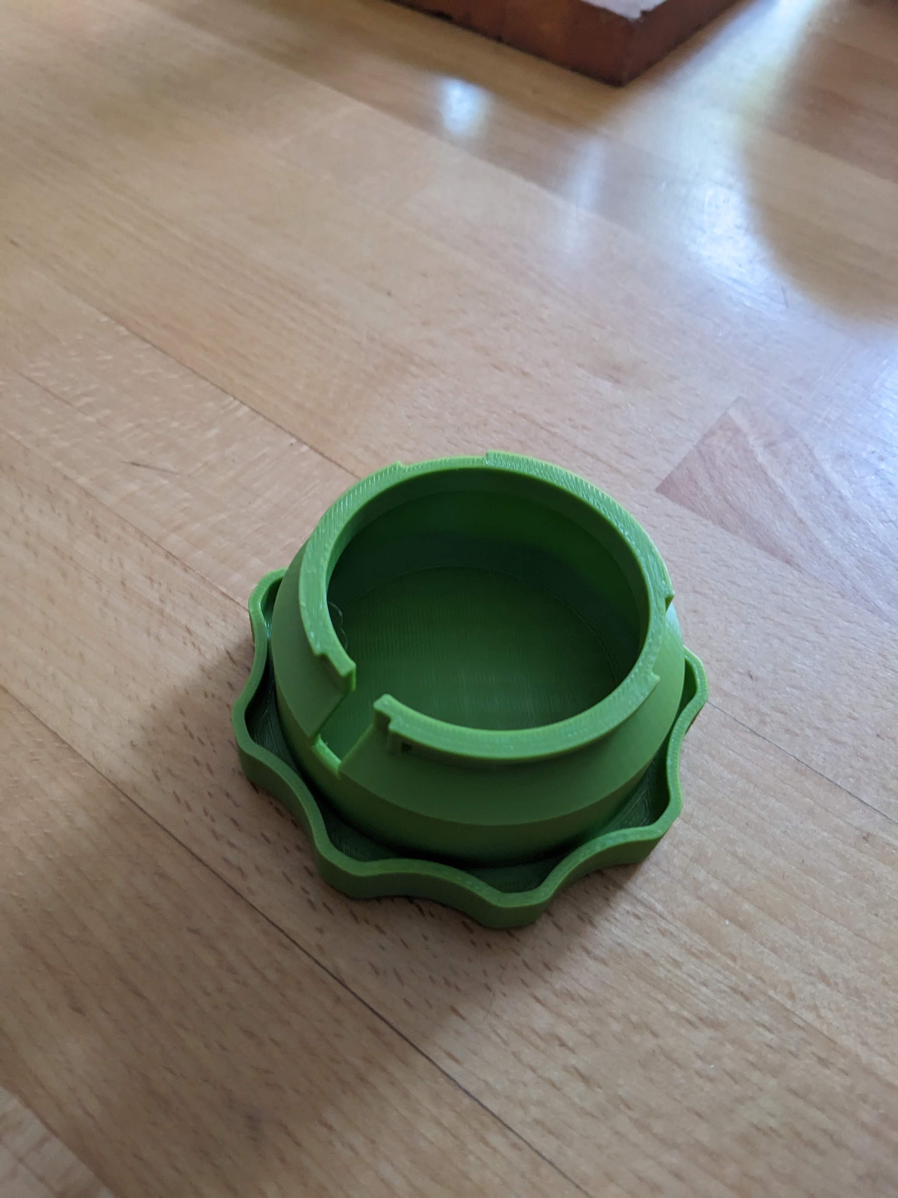 Filling Cap with hole by Thomas GABORET | Download free STL model ...