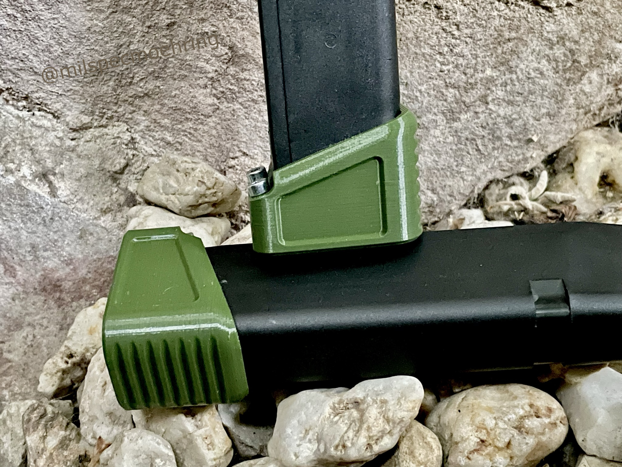 Custom Glock 17 9 x 19 +3 Magazine Extensions by milspecmoehring ...