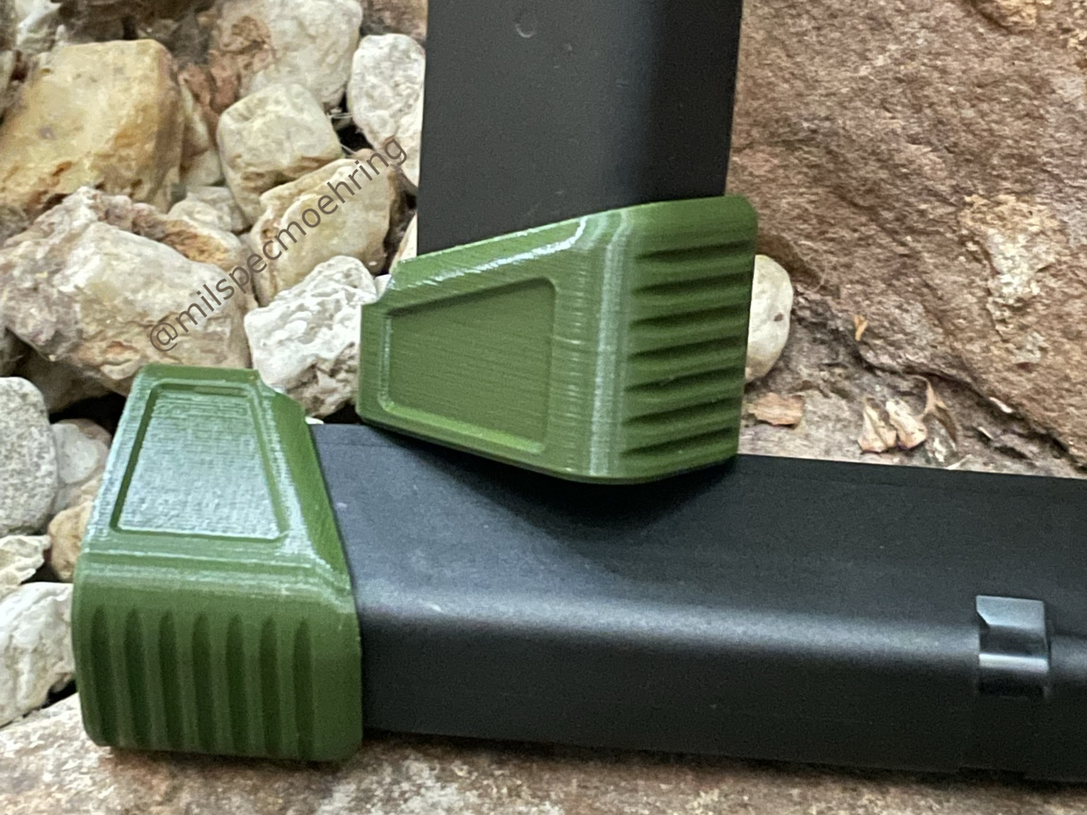 Custom Glock 17 9 x 19 +3 Magazine Extensions by milspecmoehring ...