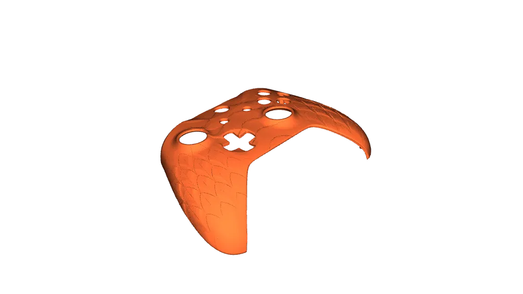 Xbox one controller Dragonscale mod by Maker's Ark | Download free STL ...