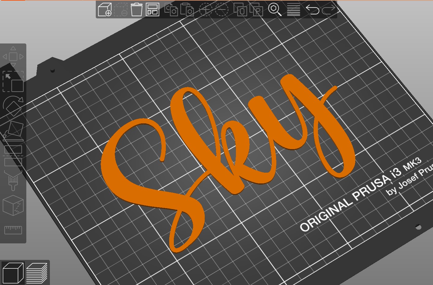 Sky name inscription by Marco Piazzo | Download free STL model ...