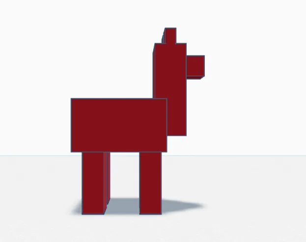 Minecraft llama by Burgir | Download free STL model | Printables.com