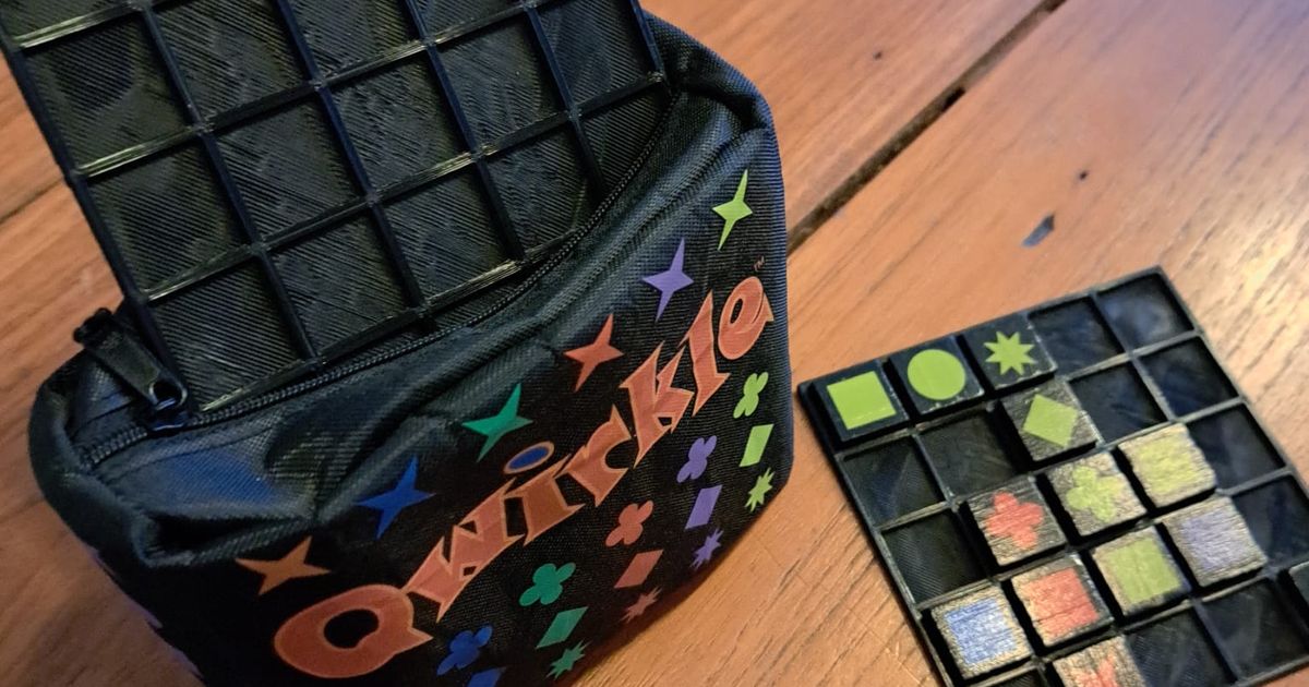 Qwirkle board by Toby Justus | Download free STL model | Printables.com