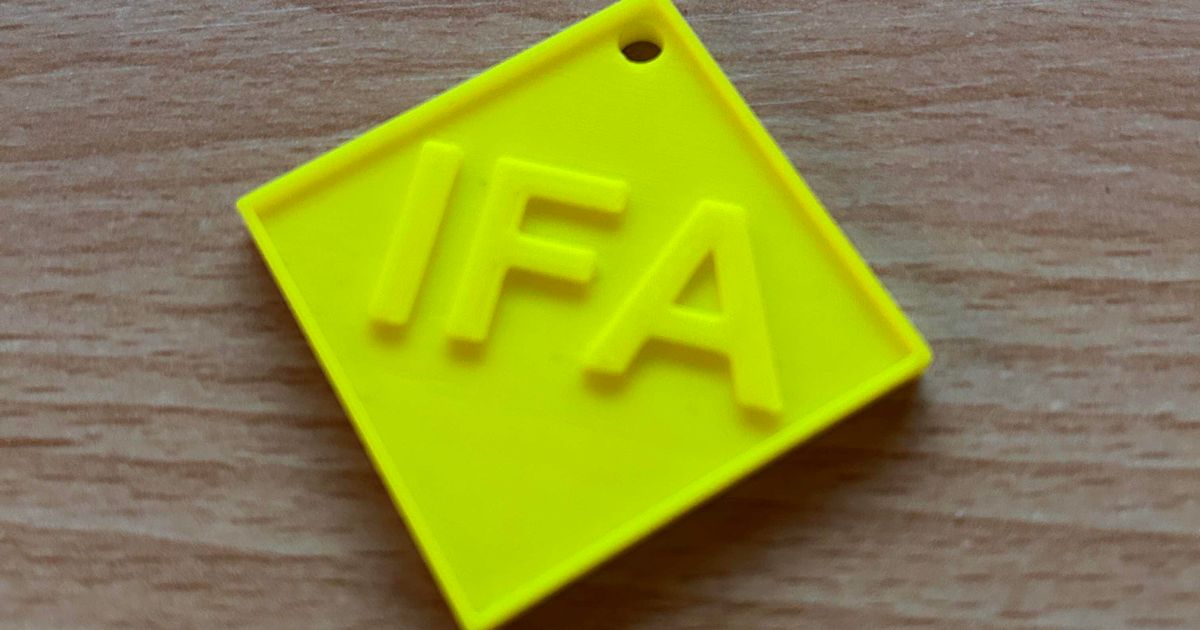 IFA keychan by kabel_007 | Download free STL model | Printables.com