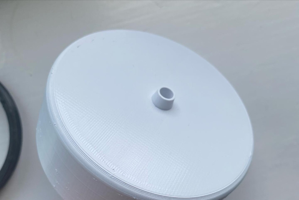 Deep ceiling rose light pendant - can house a smart relay eg Shelly ...