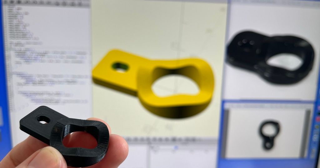 Fridge door hinge cam riser by Ryan Steele | Download free STL model ...