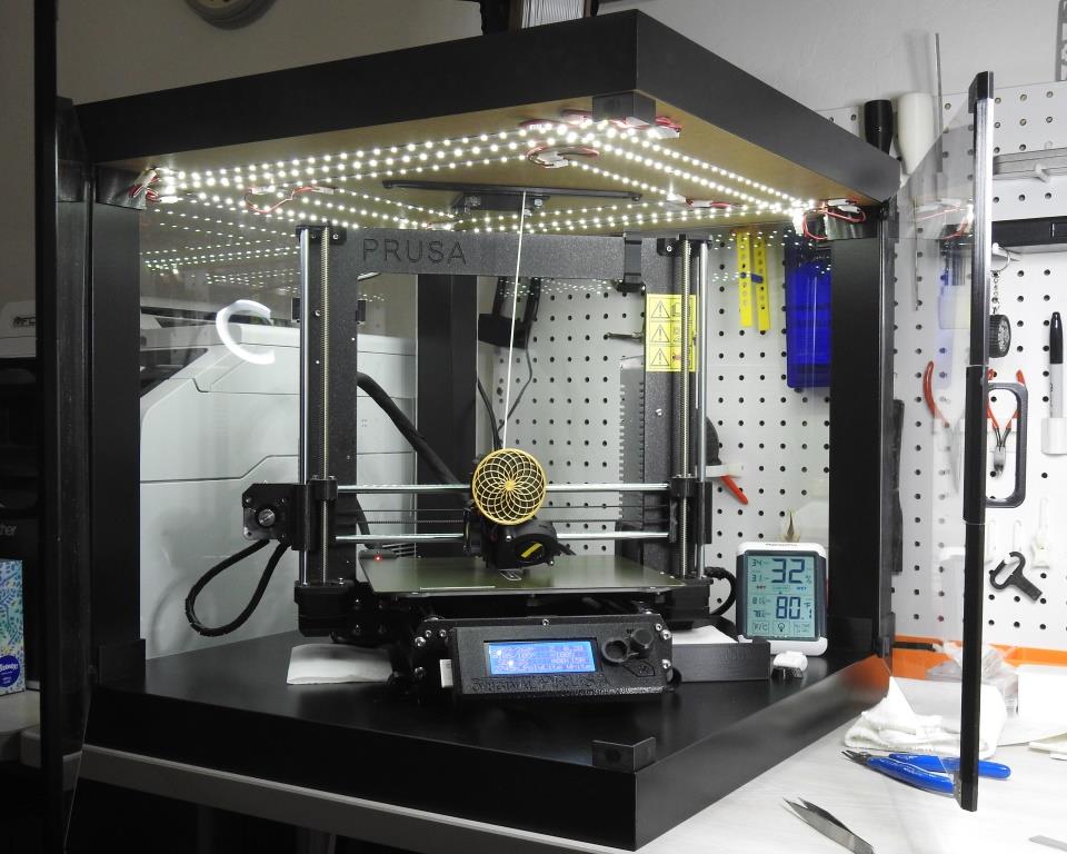 Prusa MK3 Ikea LACK enclosure by SteveS42 | Download free STL model ...