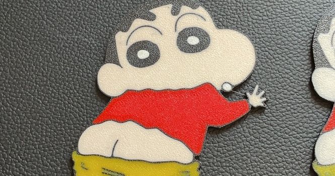 Shin-chan Badge by 230705 | Download free STL model | Printables.com