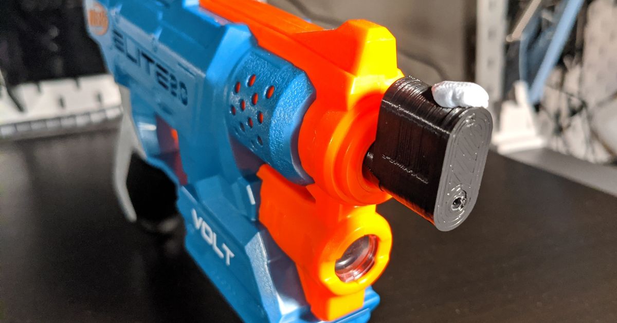 Salt attachment for Nerf gun by sirofe | Download free STL model ...