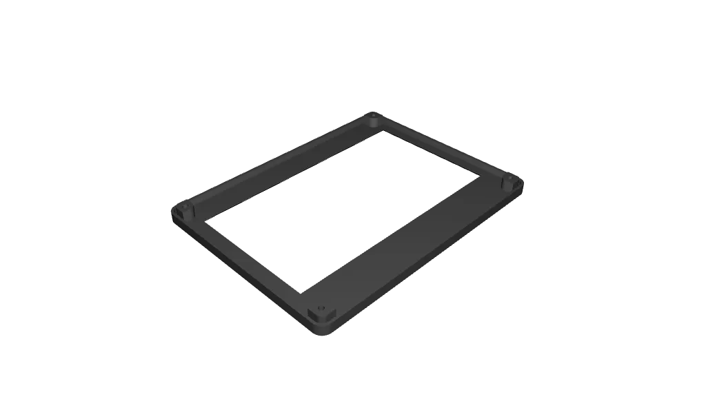 7" LCD Screen Case by greecher | Download free STL model | Printables.com