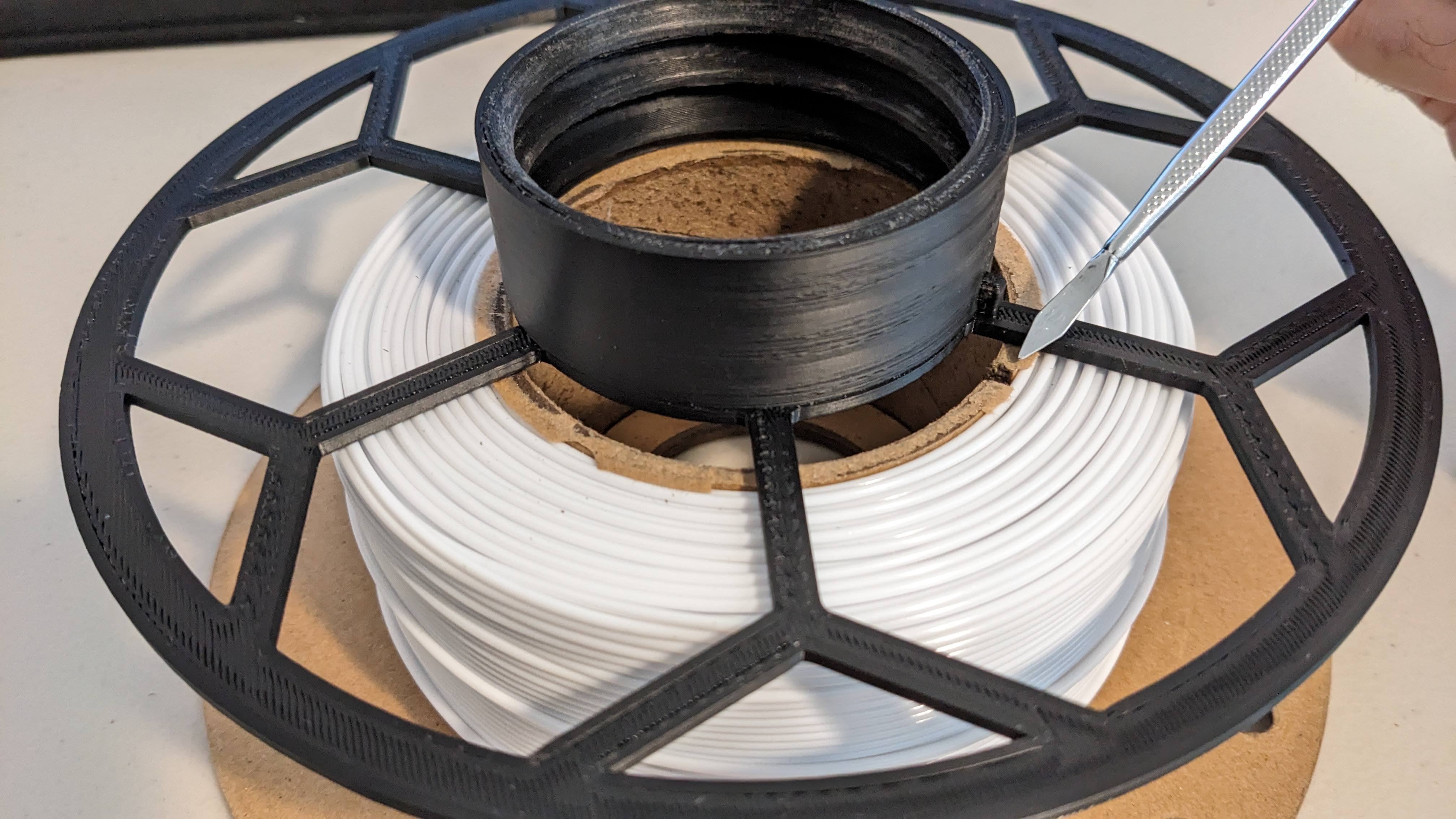 75mm ID Reusable Filament Spool by Vicero | Download free STL model ...