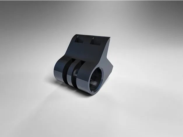 Fox Proframe - Gopro Chin Mount by mtberziggi | Download free STL model ...