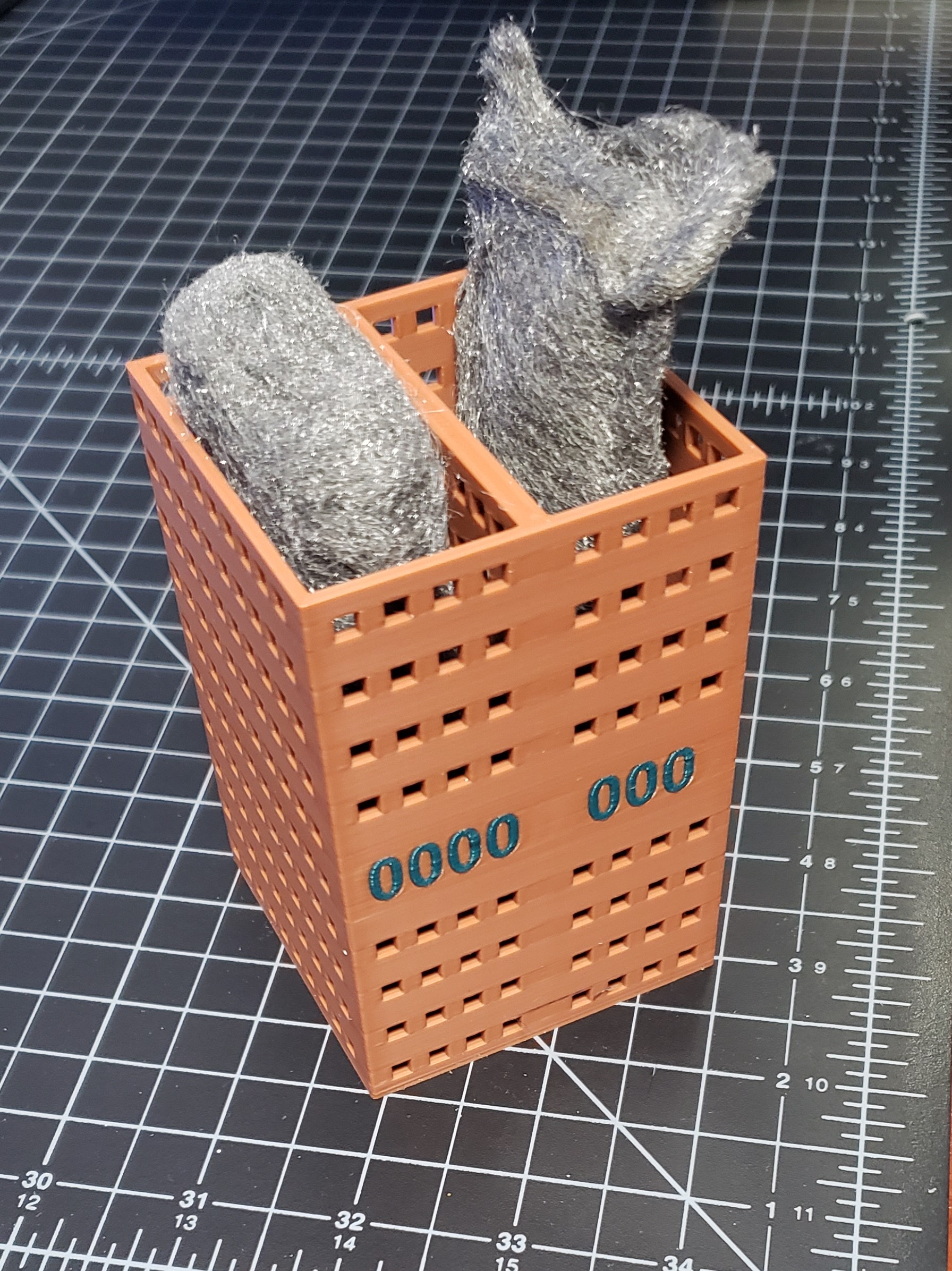 Steel Wool Holder by kilthro | Download free STL model | Printables.com
