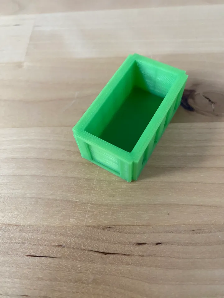 Treasure Chest with top, no hinges. by jsdev | Download free STL model ...