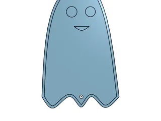 Cute Ghost Sand Mold by Electro Zap | Download free STL model ...