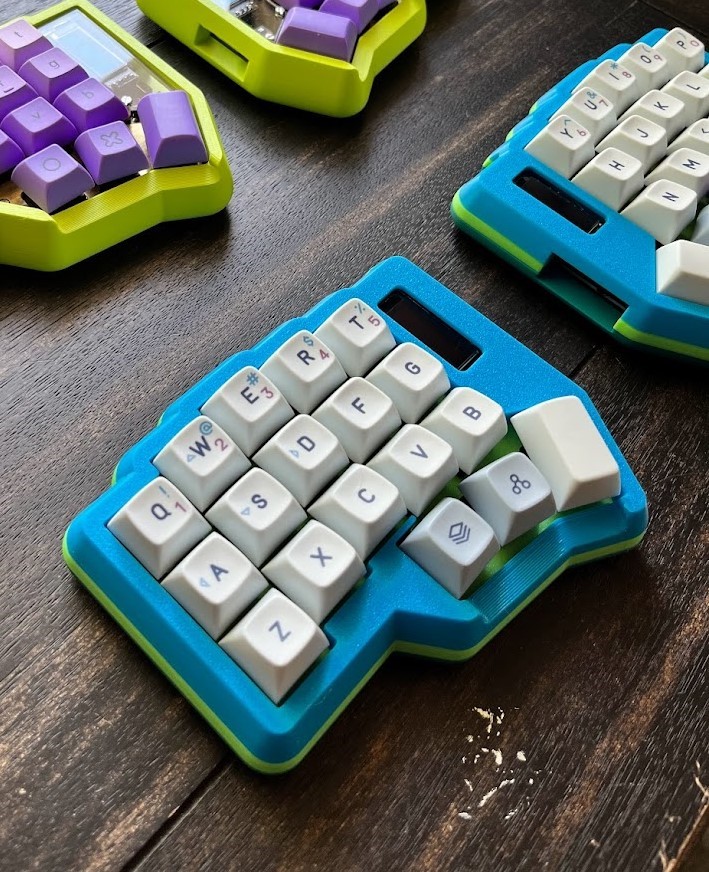 Corne Keyboard High Profile Case With Integrated Plate (CRKBD) by ...