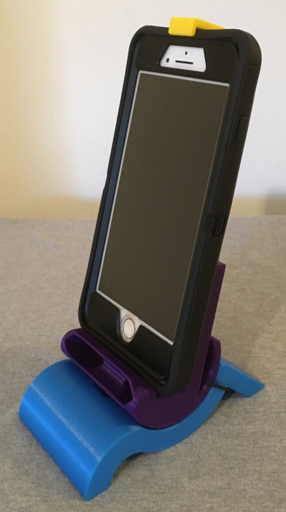 Adjustable Phone Holder v2 by MajorOCD | Download free STL model ...