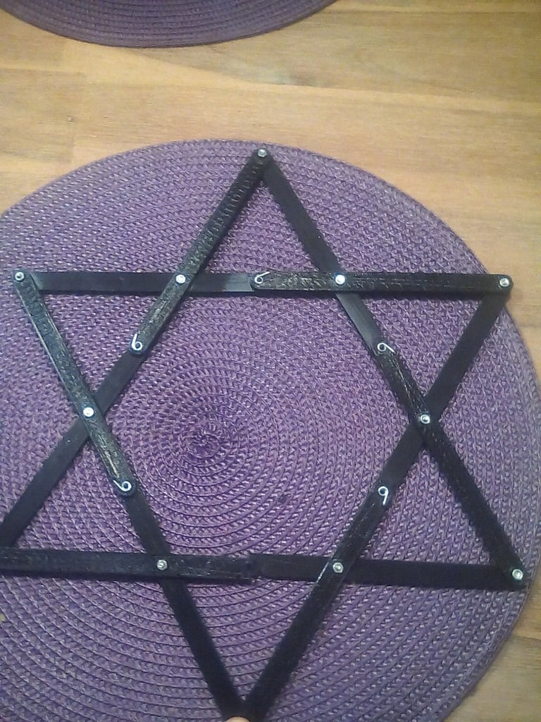 Foldable Star by gsohler | Download free STL model | Printables.com