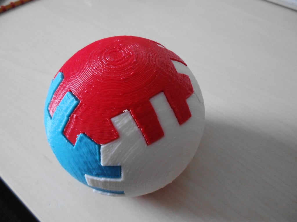 Puzzle Ball by gsohler | Download free STL model | Printables.com
