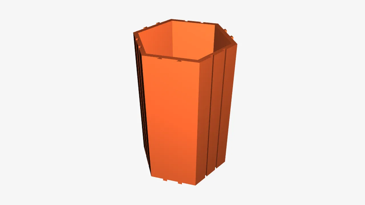 Hexagonal organizer system by Mixi | Download free STL model ...