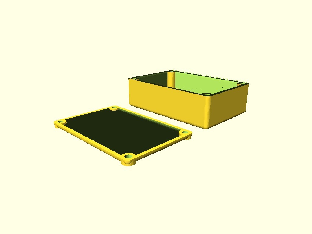 Customizeable case for Electronic PCB's by gsohler | Download free STL ...