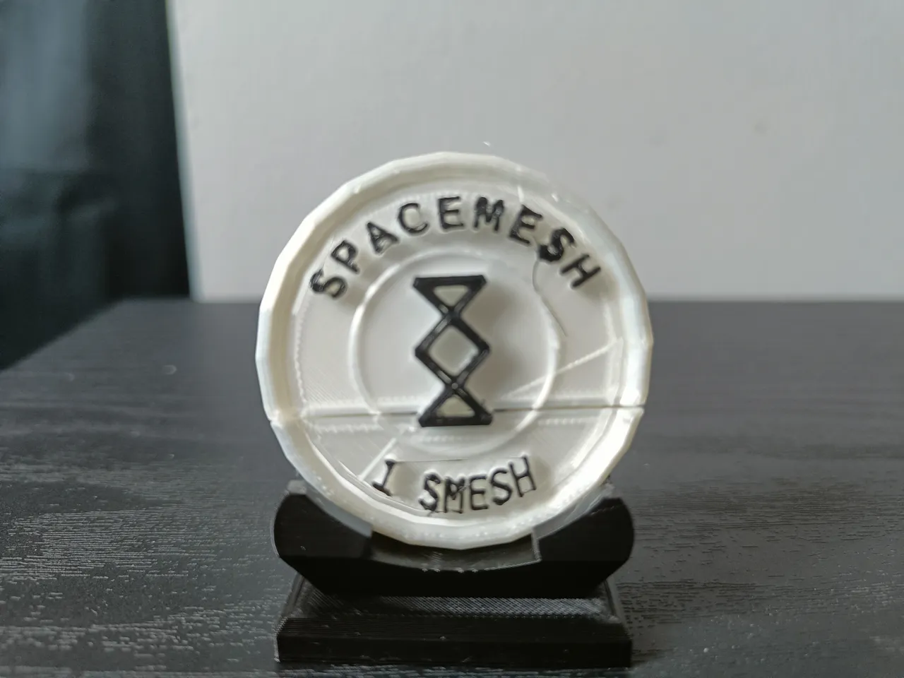 Spacemesh USB Coin by Miner On Demand | Download free STL model ...