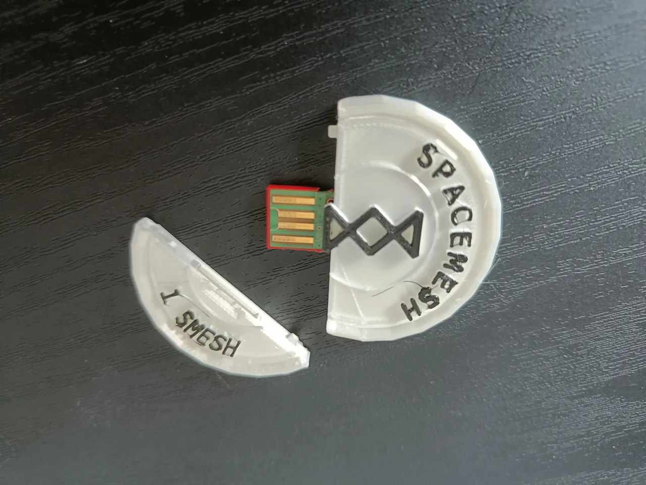 Spacemesh USB Coin by Miner On Demand | Download free STL model ...