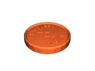 Spacemesh USB Coin by Miner On Demand | Download free STL model ...