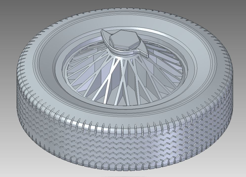 Tonka 1:16 Tire model MGA by Mik | Download free STL model | Printables.com