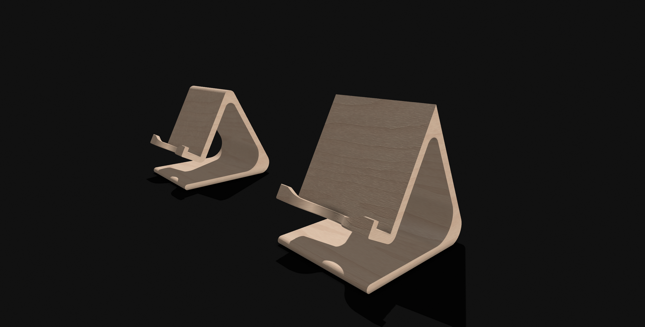 Design Phone Holder by PreChass | Download free STL model | Printables.com