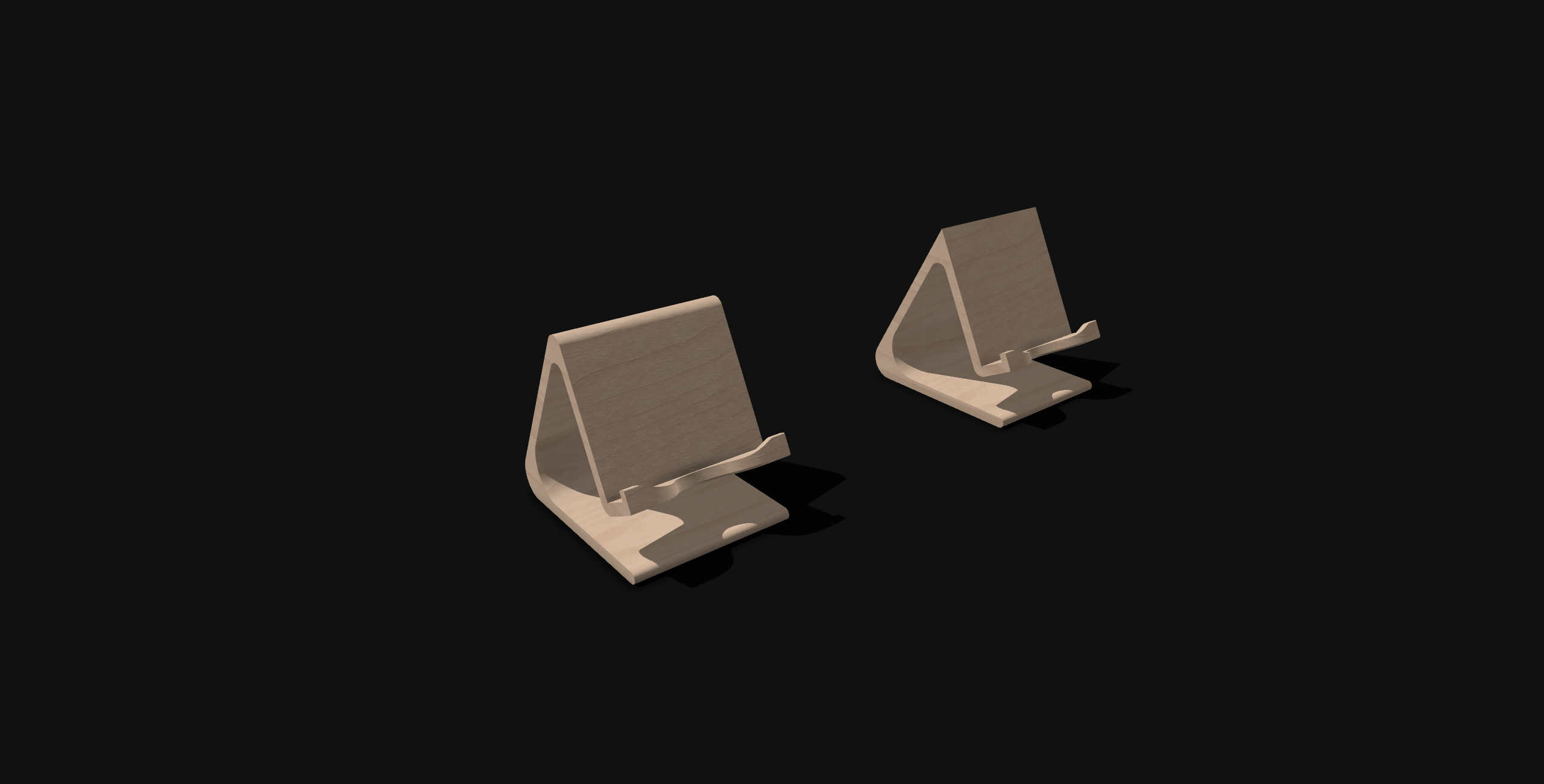 Design Phone Holder by PreChass | Download free STL model | Printables.com